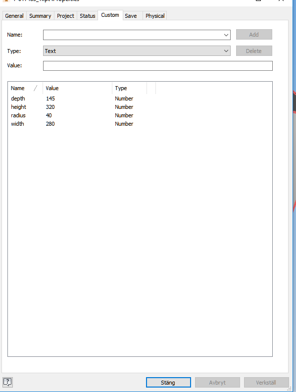 Add parameter value to part list description - Autodesk Community