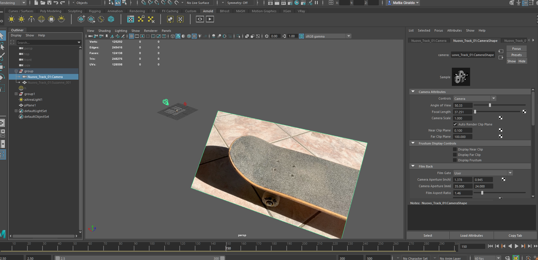 Solved: Image plane doesn't appear in assign camera tracked - Autodesk Community