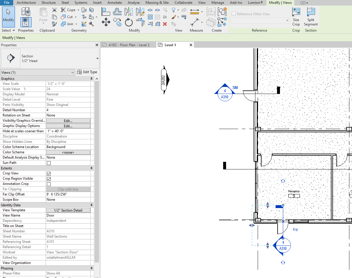 Solved: Referenced Sections Levels View - Autodesk Community