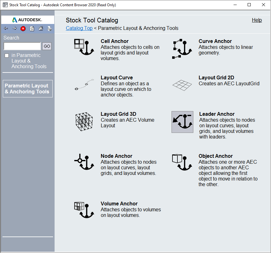 Anchors and layout tools - Autodesk Community