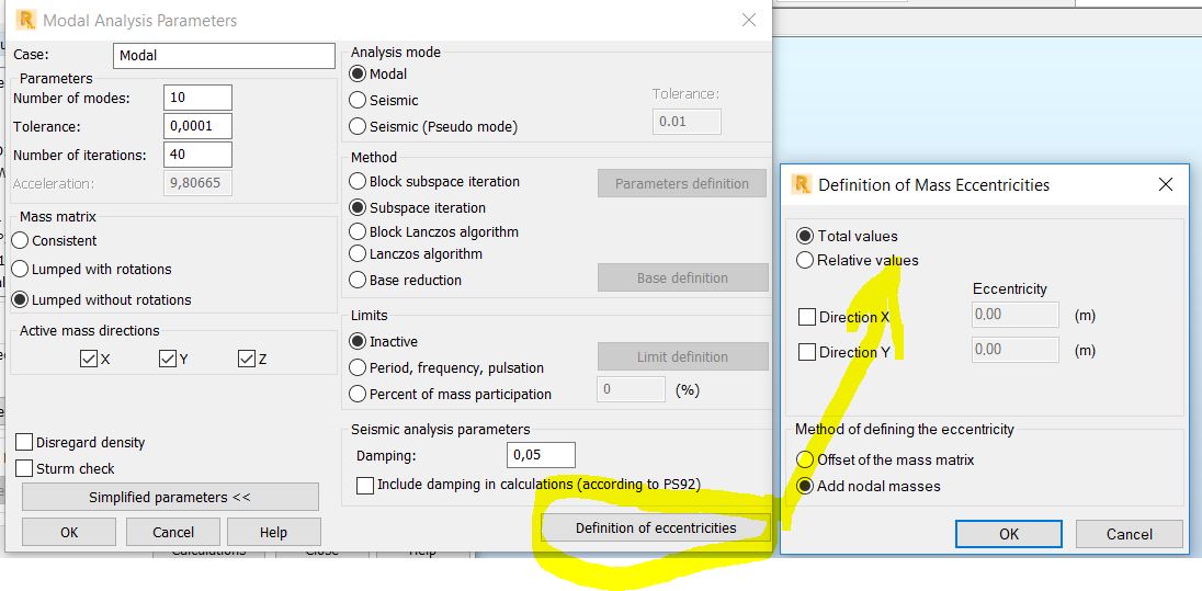 Solved: Accidental Torssion and move mass centroid Spc - Autodesk Community