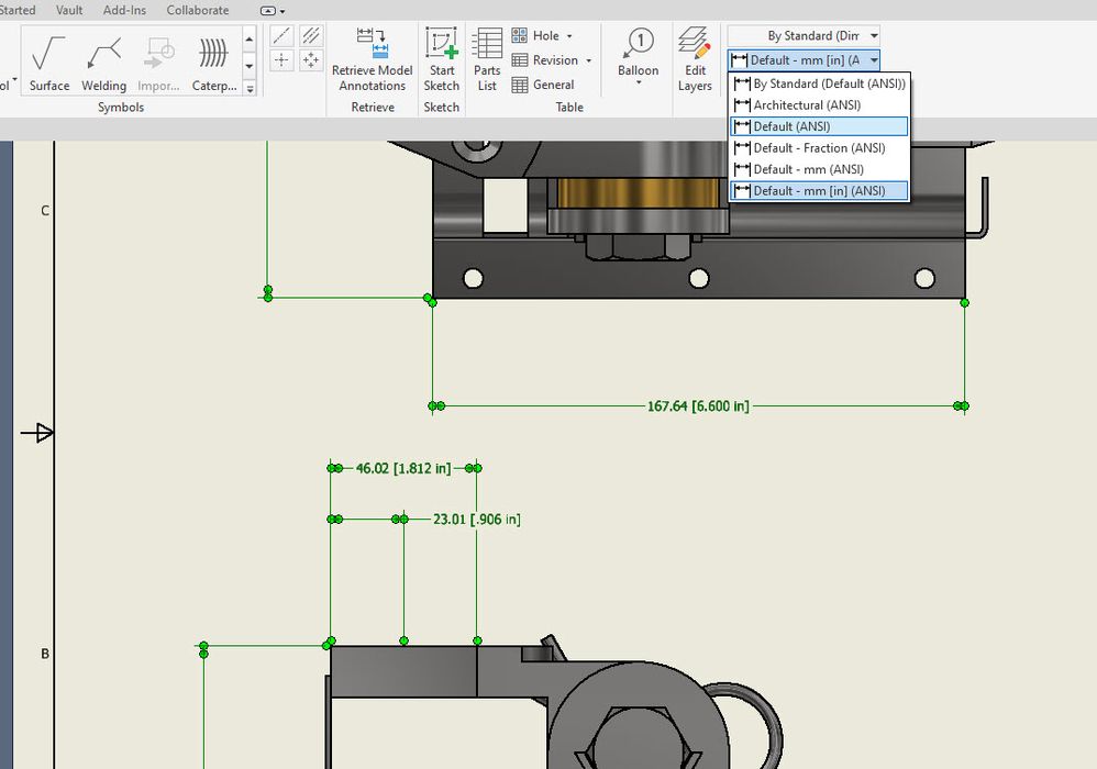 Autodesk Inventor Drawings With Dimensions