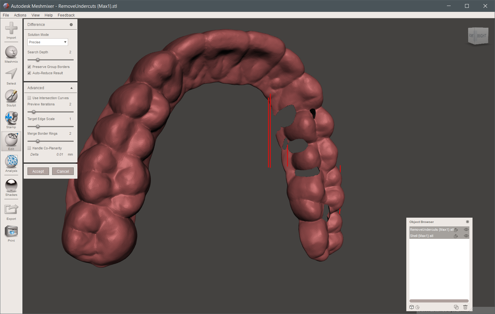 Boolean differences and offsets - Autodesk Community