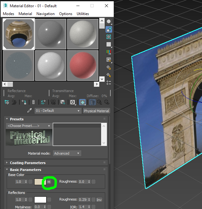 Solved: Image reference - Where is the diffuse button in 3ds max 2021? - Autodesk Community