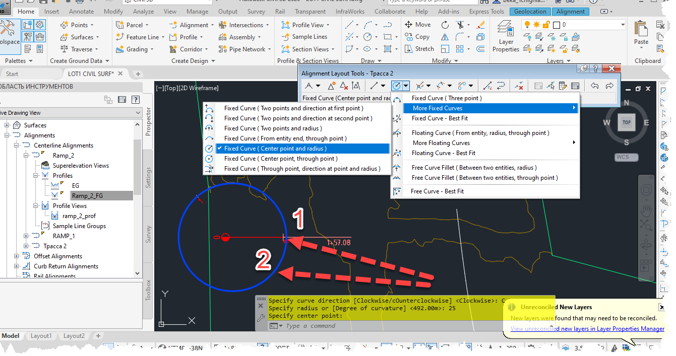 Solved: How to change circular Alignment start point - Autodesk Community