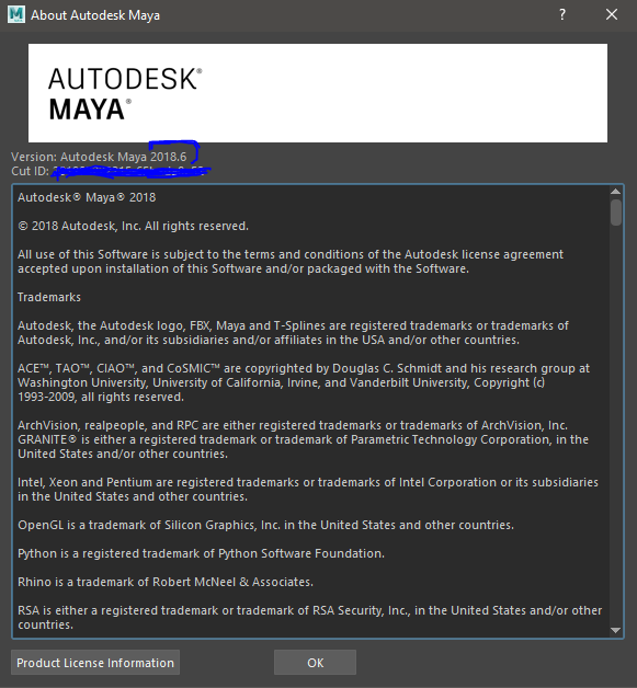 Solved: Missing "about maya" option in the "help" drop down menu in Maya 2018 - Autodesk Community