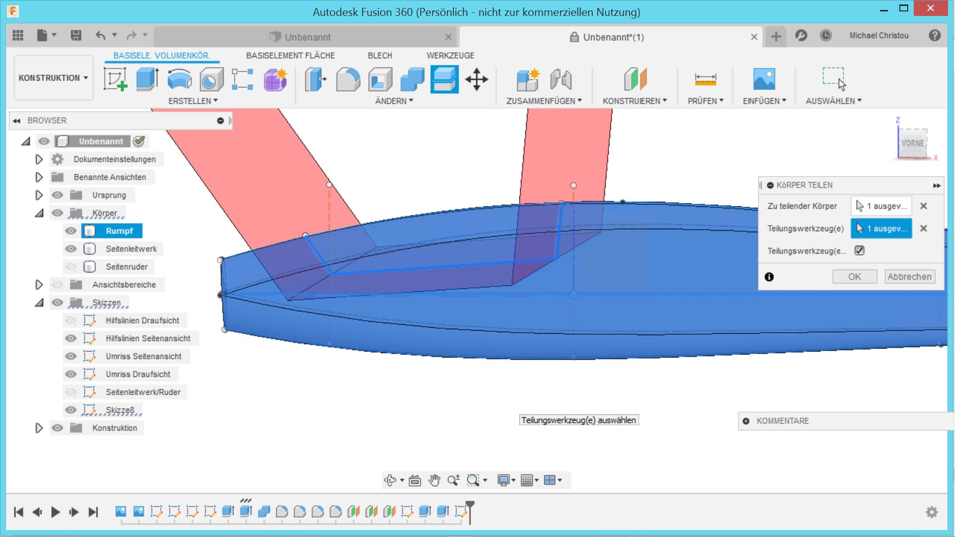 Gelöst: Anleitung für Dummies: Rumpf aus eingescannter Selten und ...