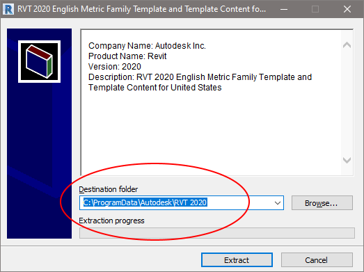 Revit load family. the folders are empty. I did down load Revit content ...