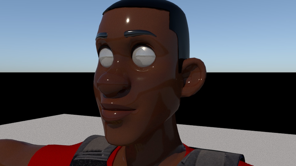 David rigs eyes not rendering properly - Autodesk Community