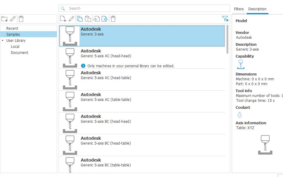 Solved: How to find Machine Configurations? - Autodesk Community