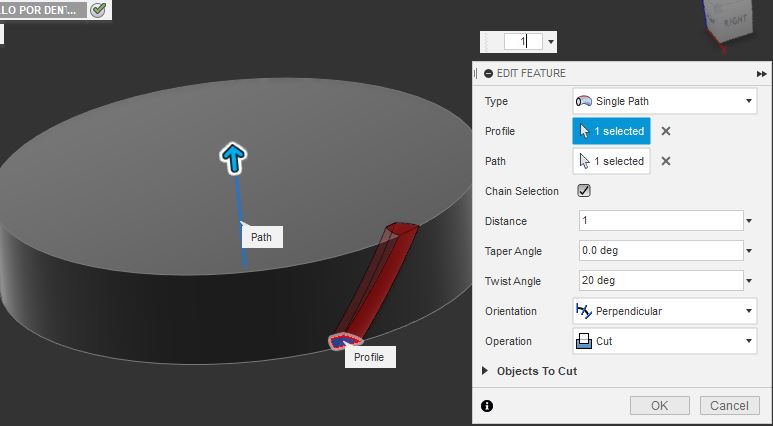 Solved: Helical Gear using sweep twist angle for a planetary gear ...