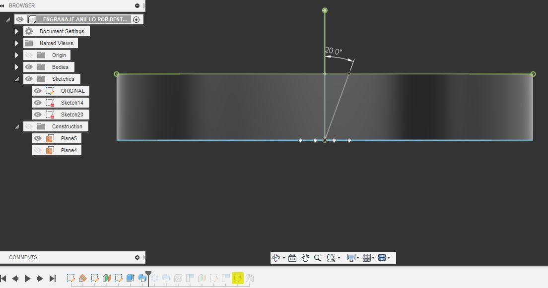 Solved: Helical Gear using sweep twist angle for a planetary gear ...