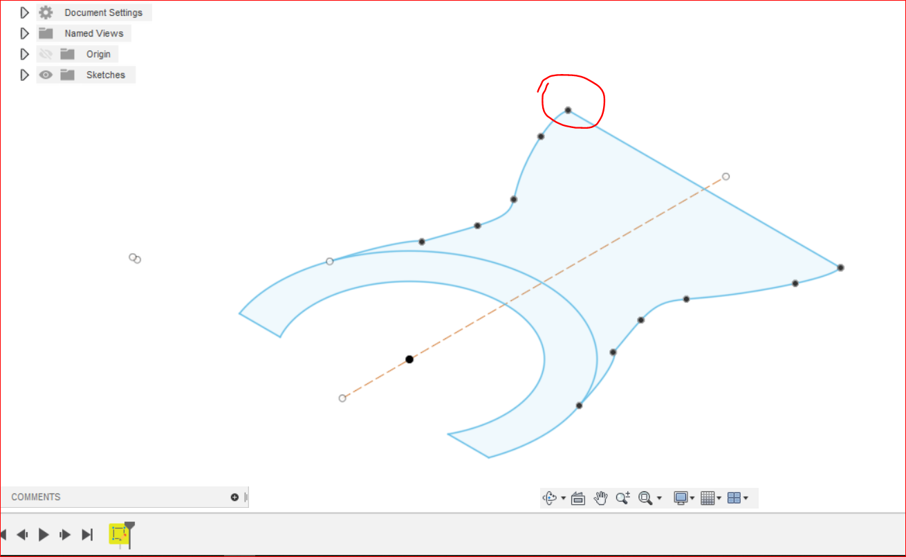 Solved: Converting set point splines to lines in a sketch? - Autodesk Community