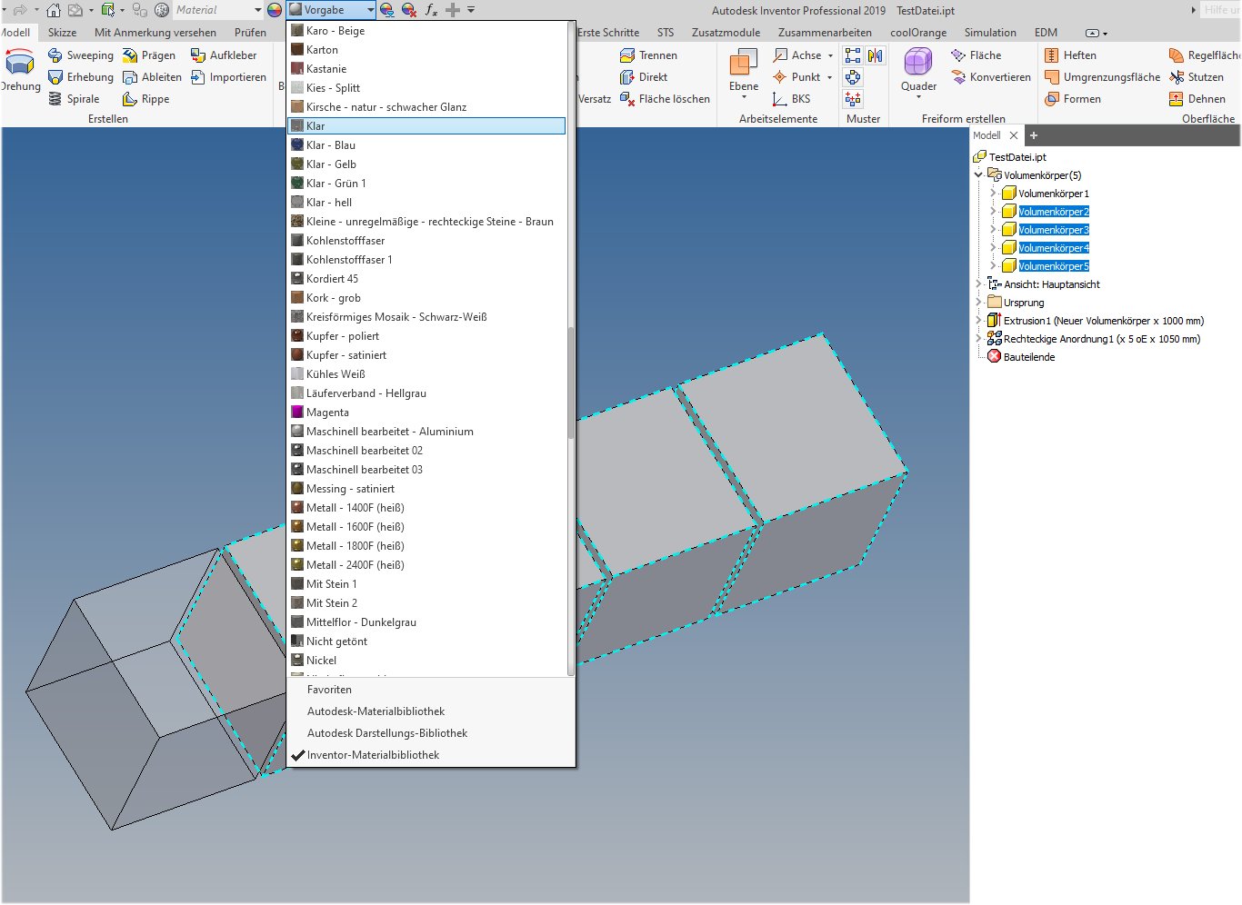 Gelöst: iLogic "Körper auswählen" um color zu ändern - Autodesk Community