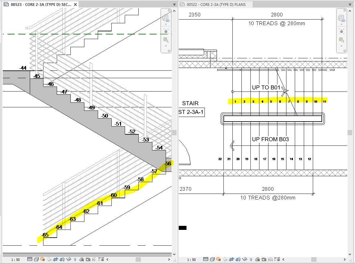 Solved: Problem: Stair Tread Number Different on Plan VS Section - Autodesk Community