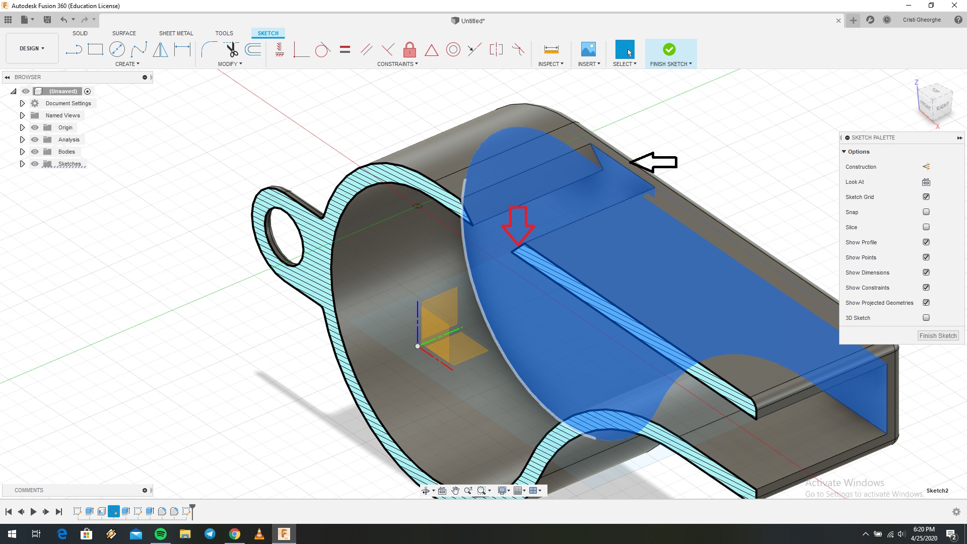 Solved: Sketch Plane problem - Autodesk Community
