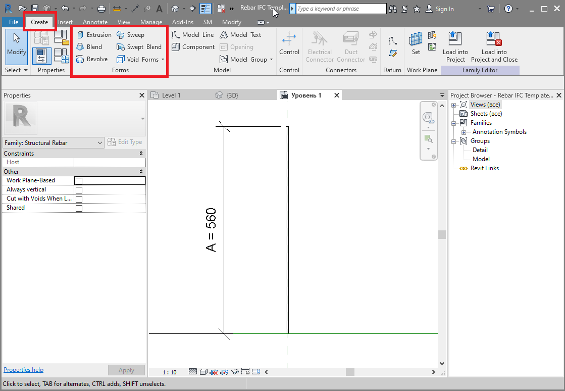 Solved: Family with rebar included - Autodesk Community