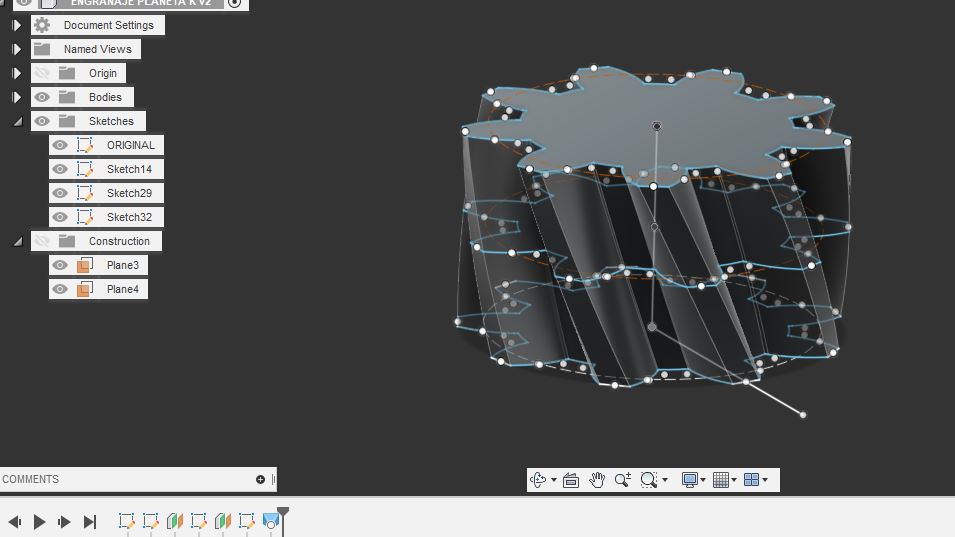Solved: Create a pattern or parameter sketches in differents planes and rotation - Autodesk ...