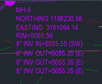Solved: Pipe invert showing three times in label text - Autodesk Community