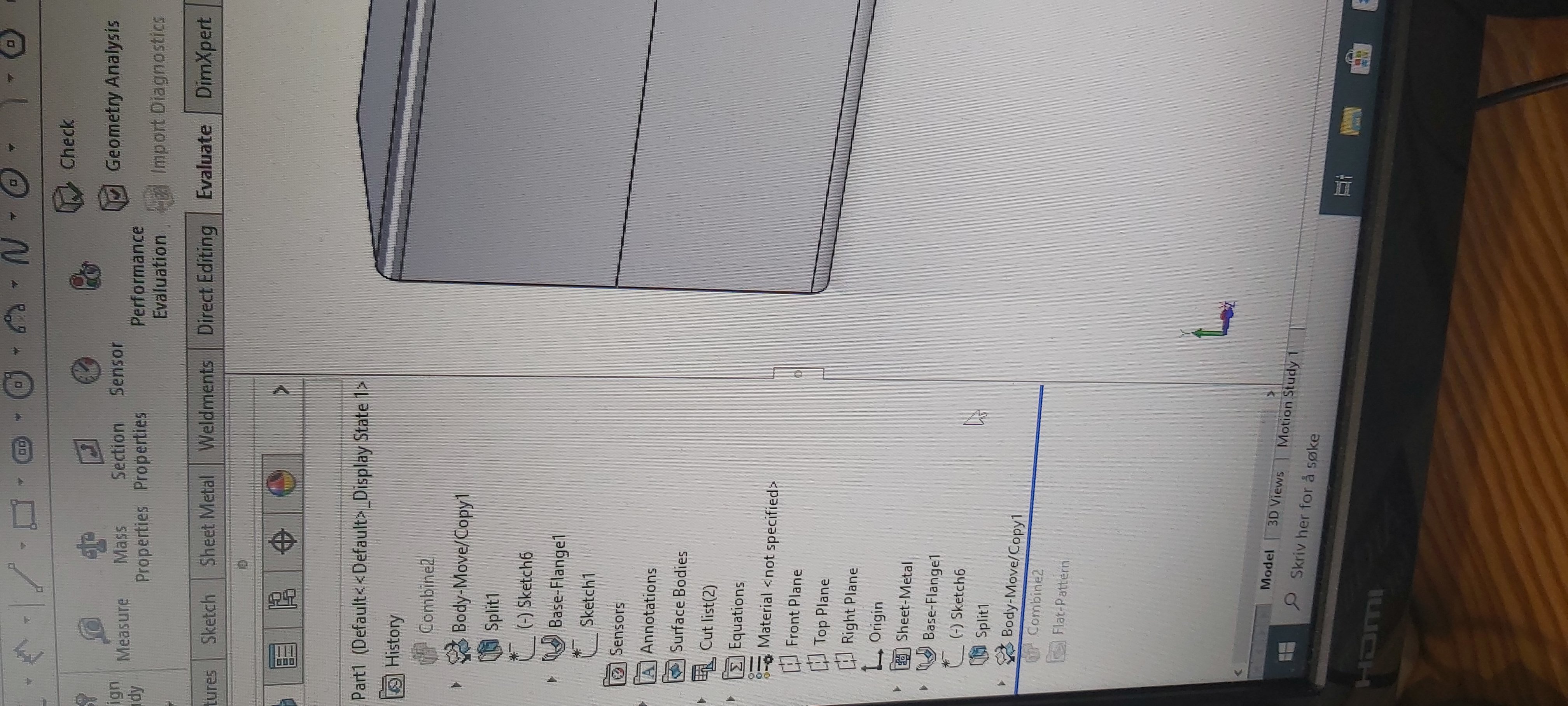 Solved: Inventor Sheet Metal Flat Pattern From Body With Overridden Rule Not Supported ...