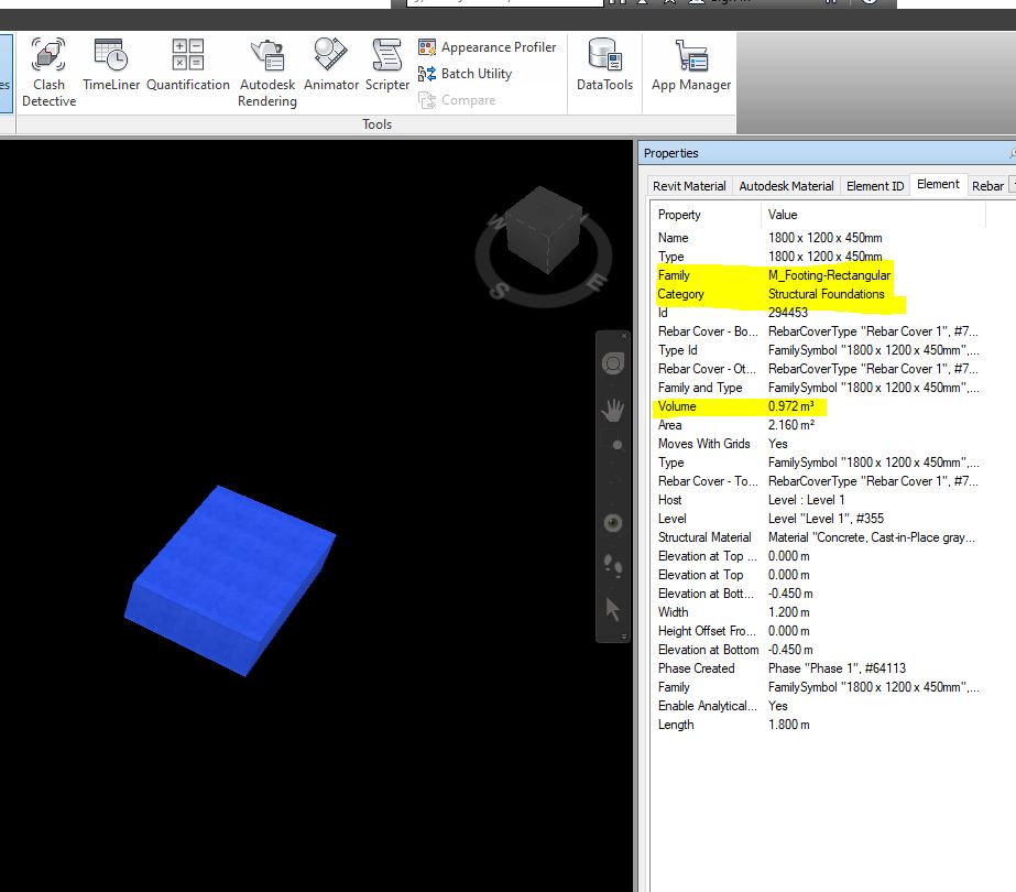 Solved: Footing Element Properties not imported to the Navisworks - Autodesk Community