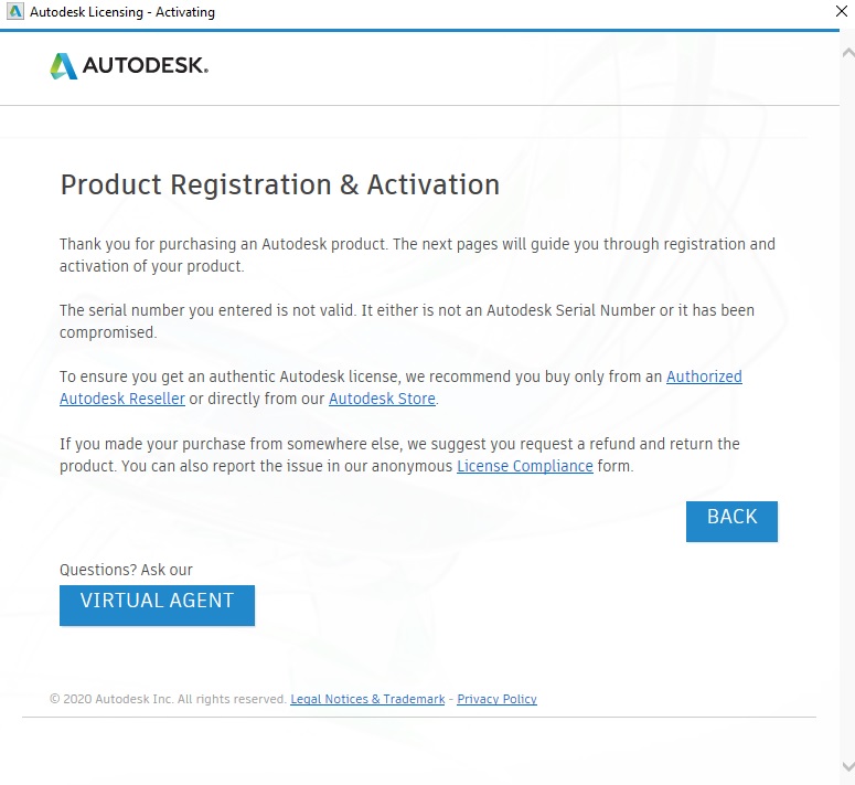Revit 2020 Activation - Autodesk Community