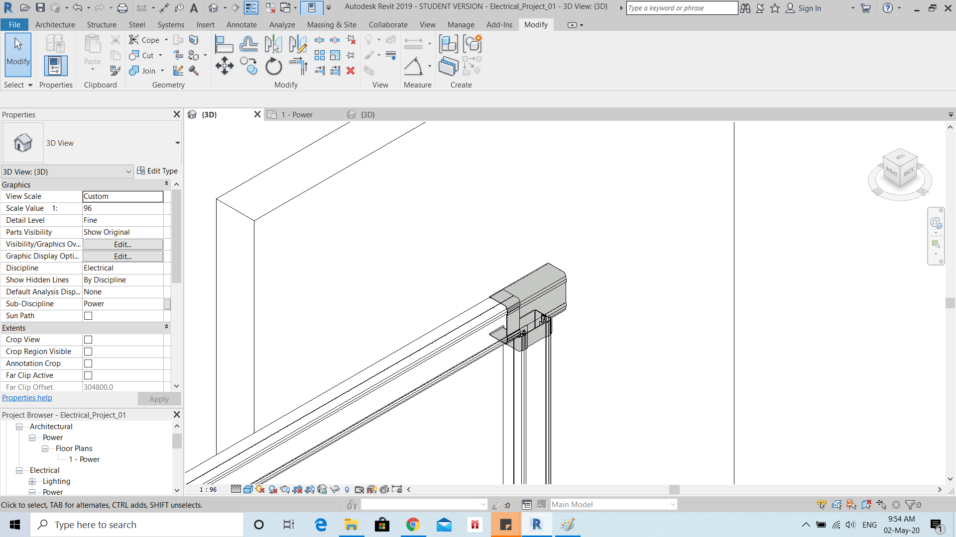 Solved: Visibility & Visual Style problem (Electrical trunking ...