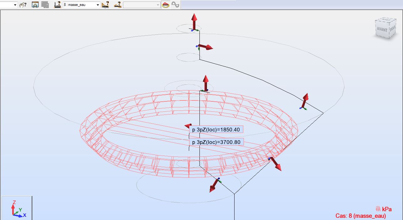 elevated conical tank:seismic and hydrodynamic loads calculation - Page ...