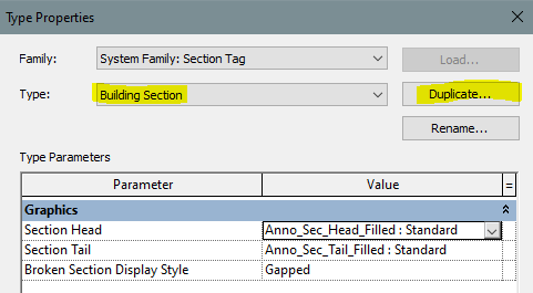 Solved: Section Tag - changing both head & tail - Autodesk Community