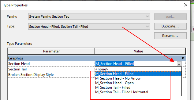 Solved: Section Tag - changing both head & tail - Autodesk Community