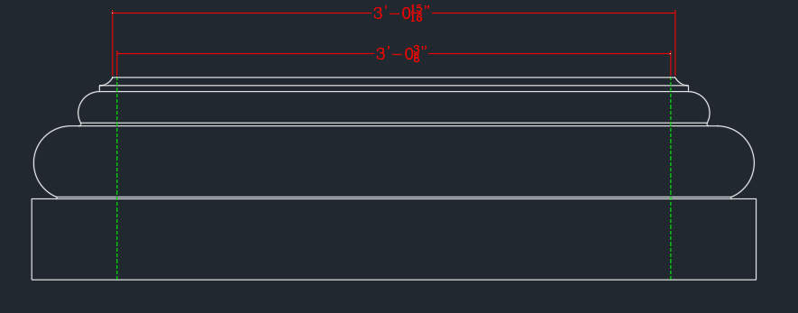 Solved: How do I dim from Center? - Autodesk Community