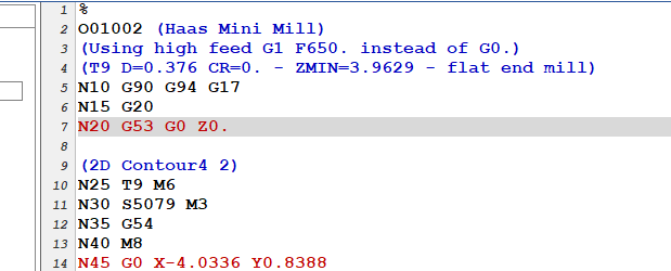 Solved: Haas Next Gen How do I change my G53 Z0.0 position - Autodesk ...