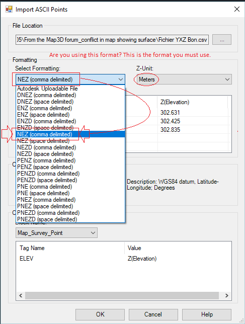 Solved: Conflict in map showing and surface - Autodesk Community