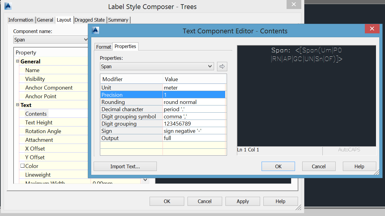 Solved: Label Styles and Description key parameters - Autodesk Community