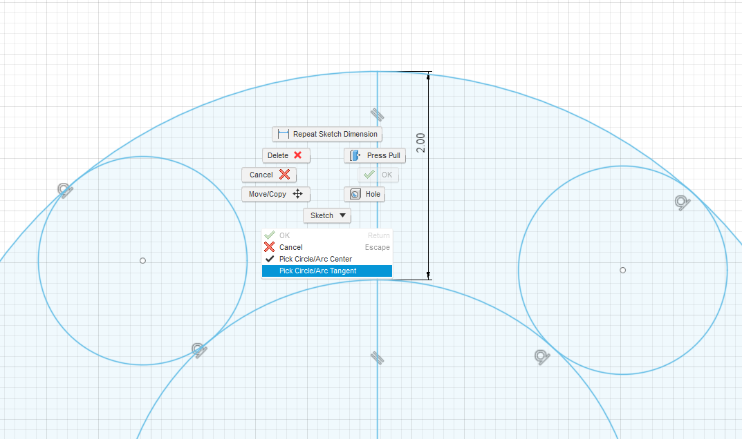 Solved: how to constrain to line as segment not line? - Autodesk Community