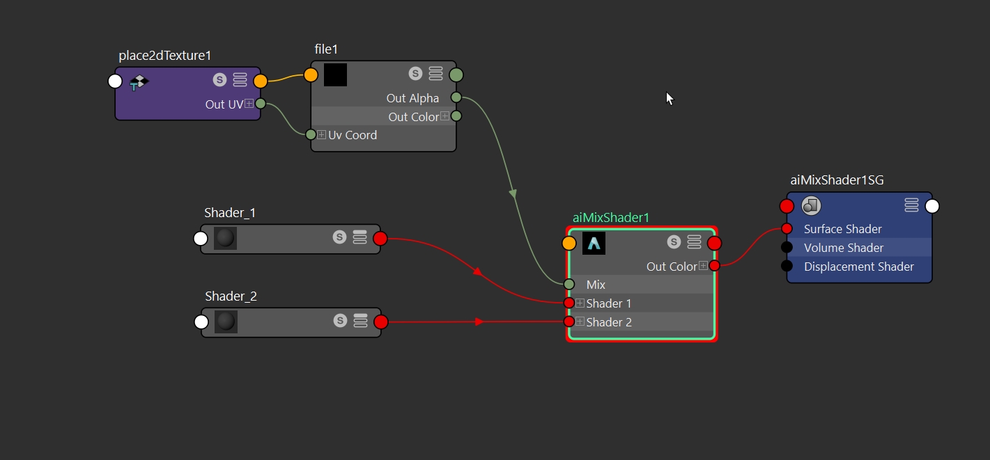 DARK ARTIFACT WITH ARNOLD SHADERS UNITED WITH A LAYERED SHADER NODE - Autodesk Community