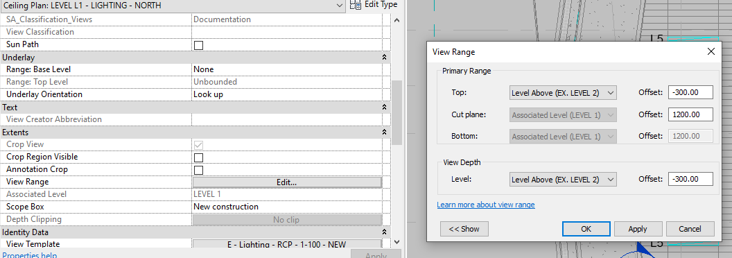 Solved: View range bottom greyed out on RCP? - Autodesk Community
