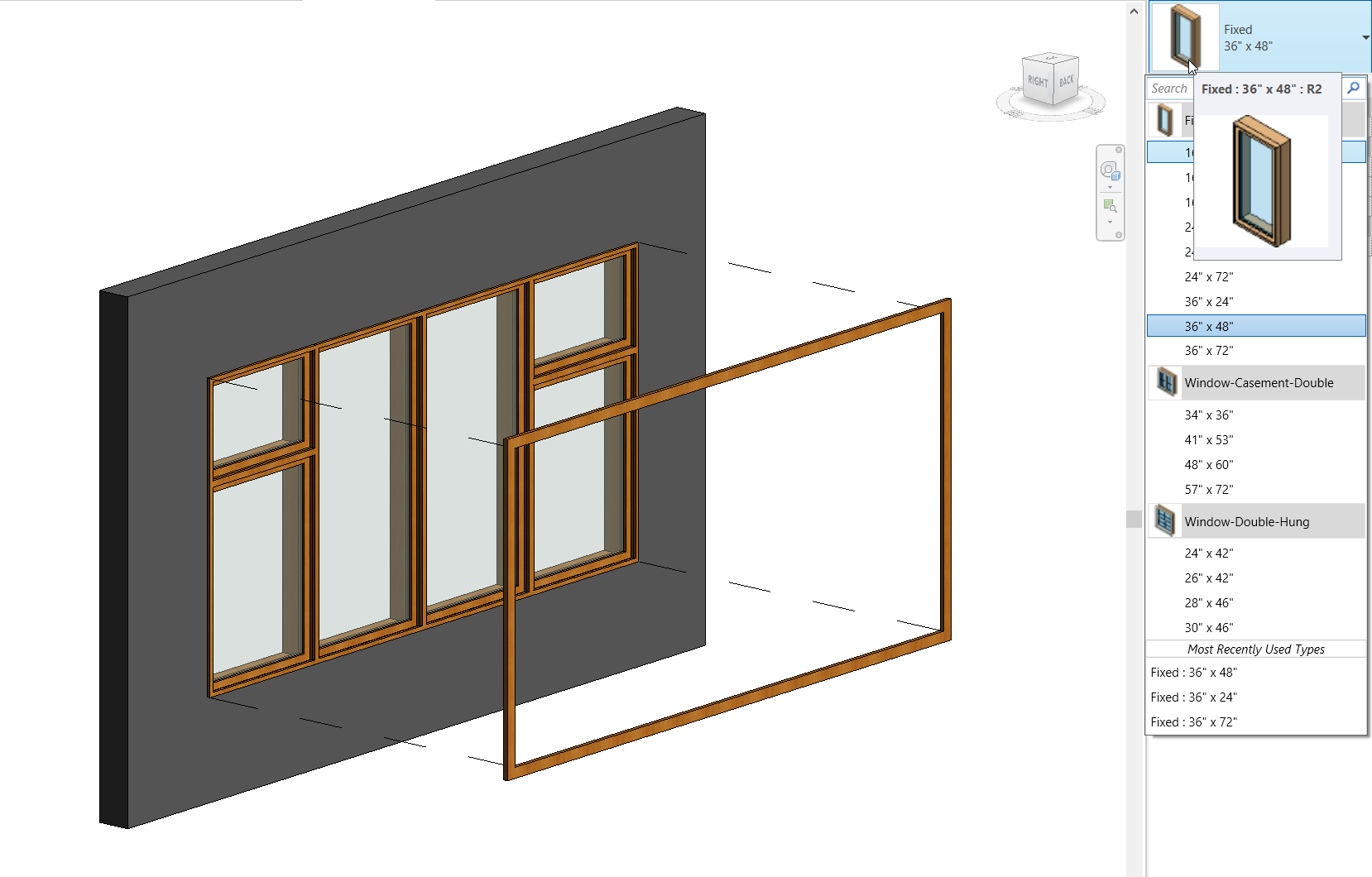 Can anyone make this modified window family parametric? - Autodesk ...
