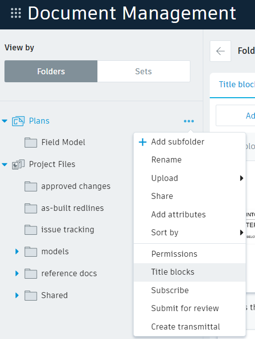 Managing Layouts in BIM 360 Docs - Autodesk Community
