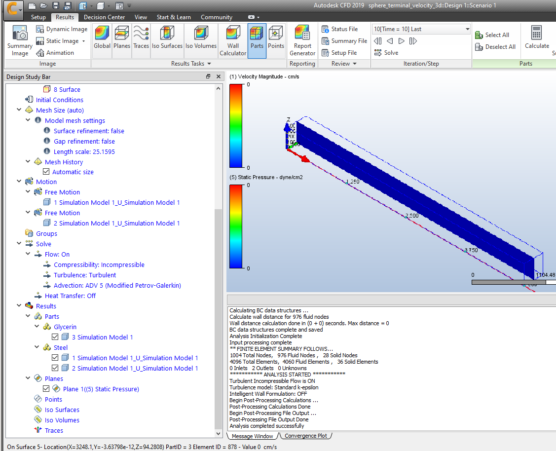 Solved: The mesh does not contain enough solid elements for the 2 solver processes - Autodesk ...