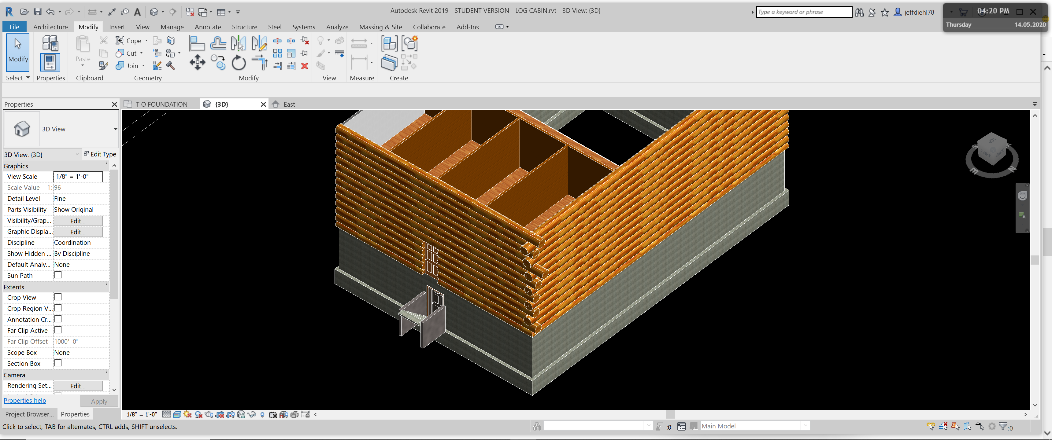 Solved: Wood log walls - Autodesk Community