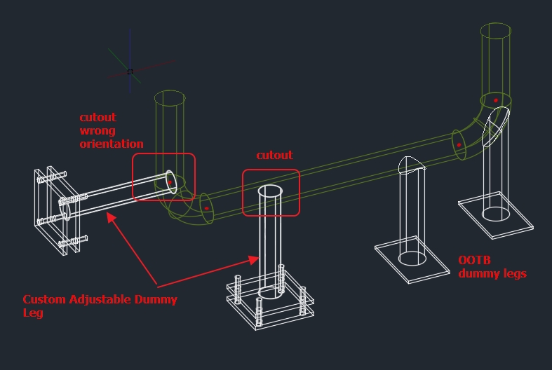 Python - Custom Support stanchion cutout and wrong direction problem - Autodesk Community