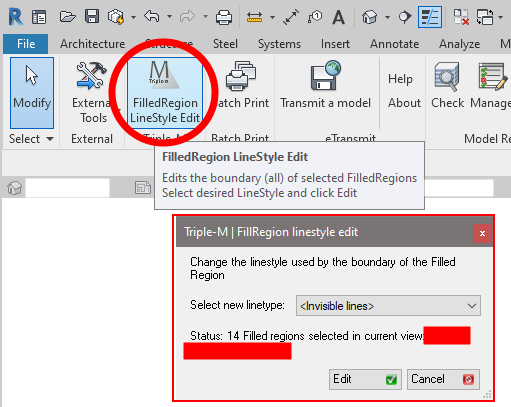 Invisible lines in multiple filled regions - Autodesk Community