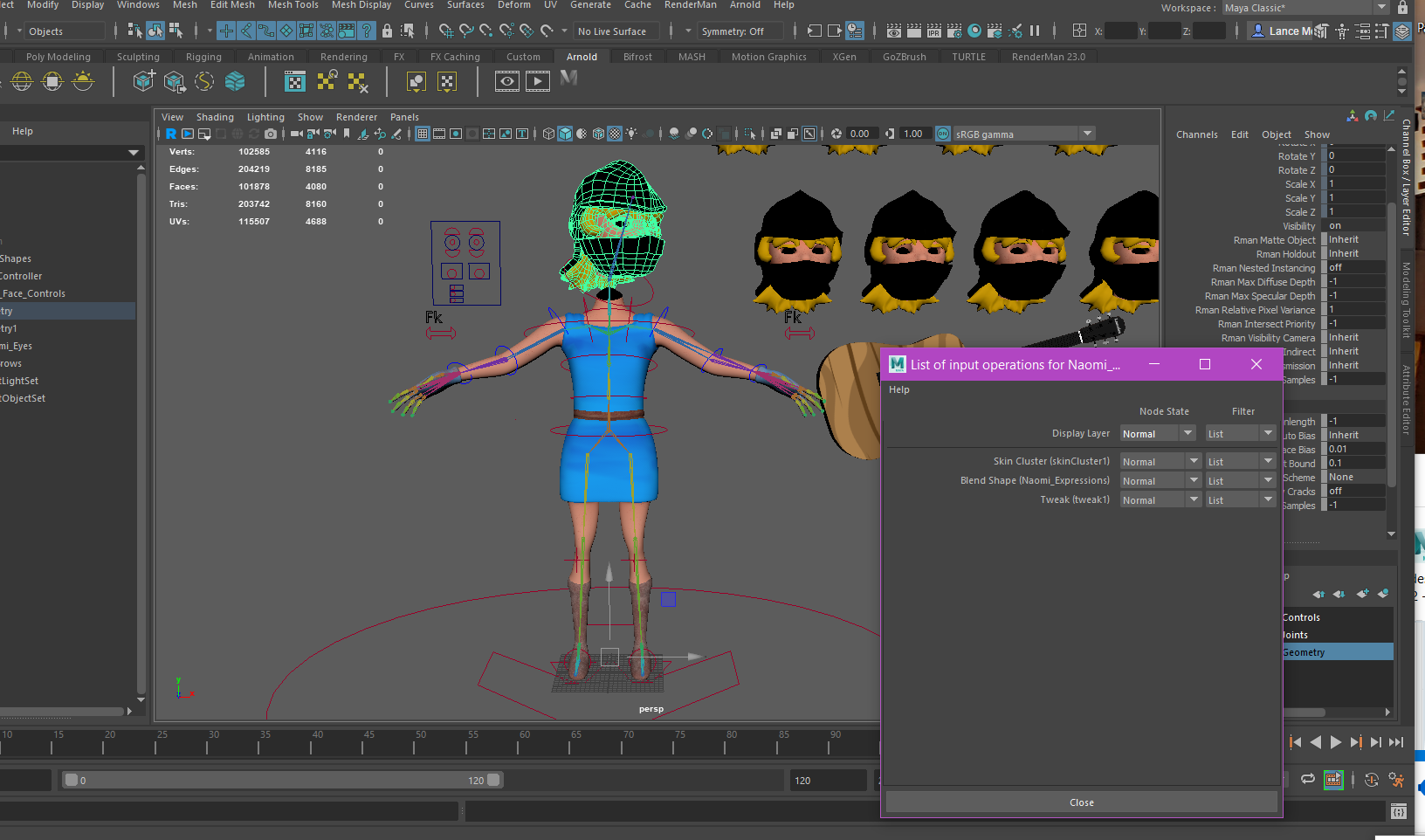 BlendShape Rig - Autodesk Community