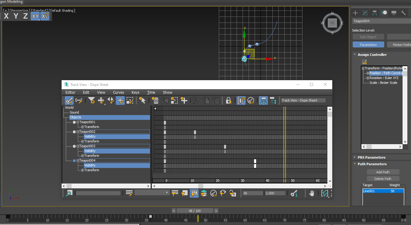 Object visibility before and after spline when using Path Deform (WSM)... - Autodesk Community
