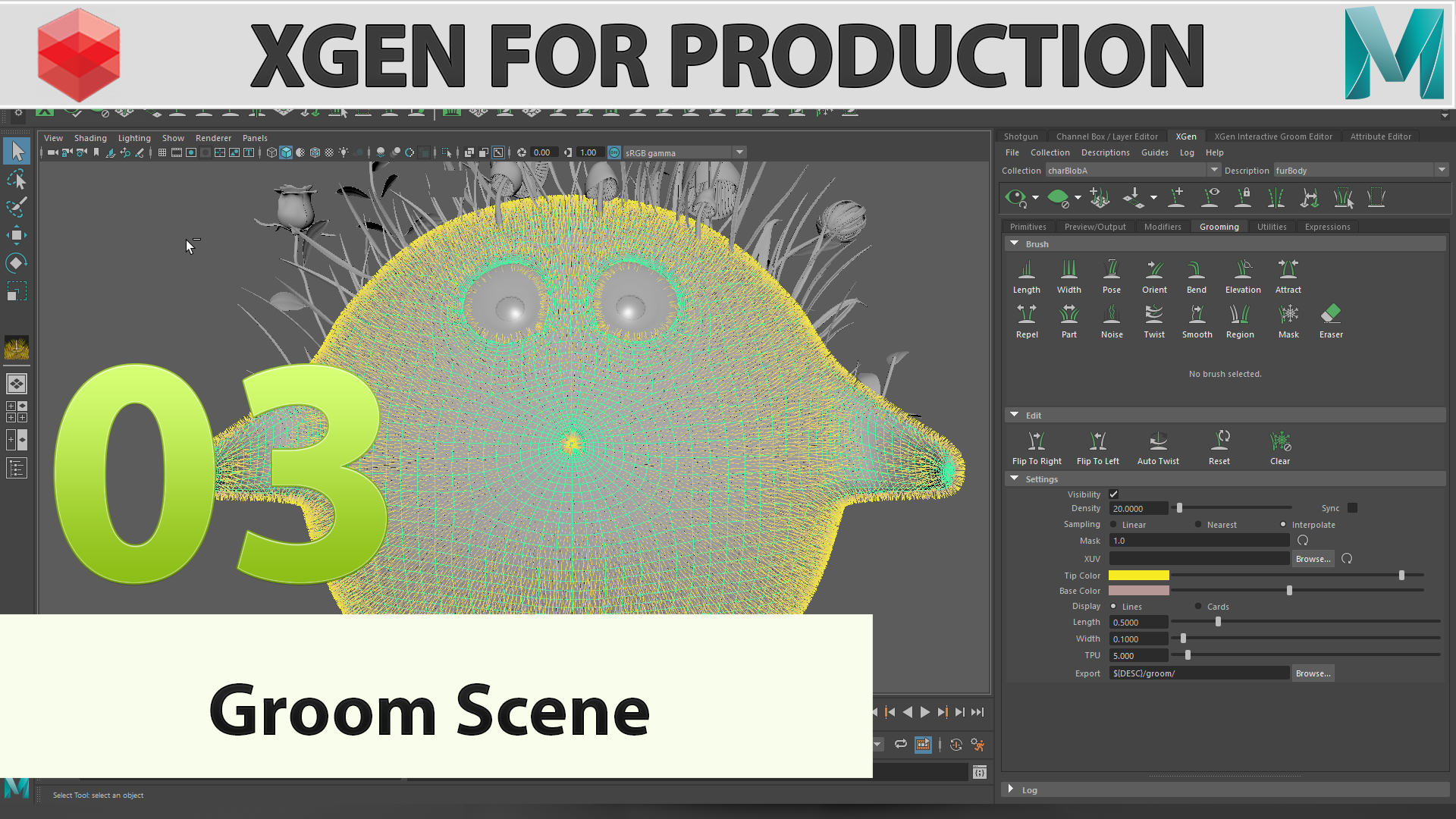 Xgen for Production Tutorial series - Autodesk Community