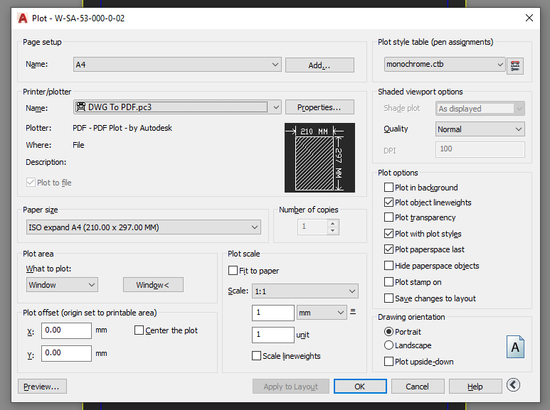 Problem plotting PDF in portrait. It rotates into landscape - Autodesk ...
