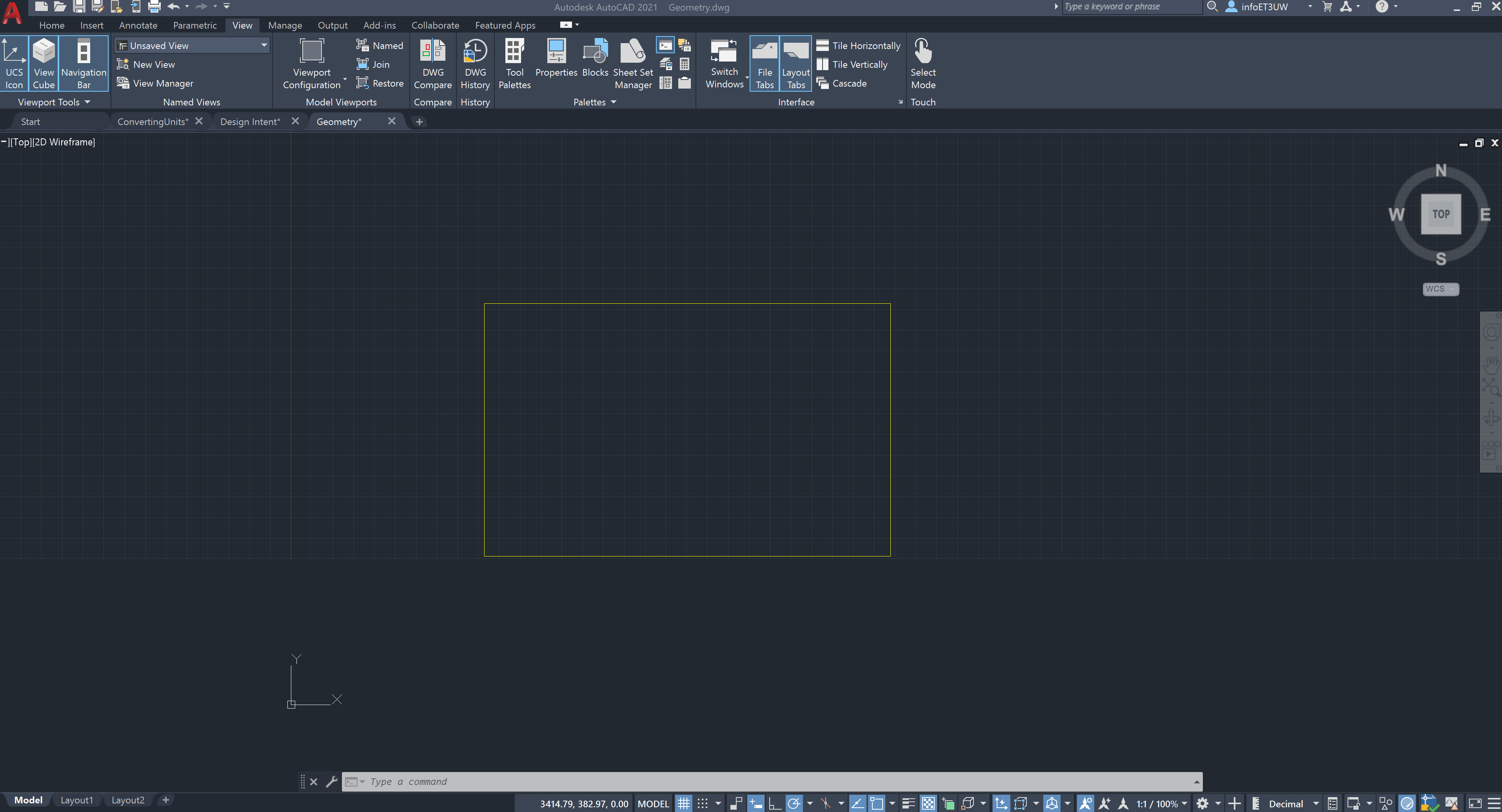 Grid not displayed on whole drawing - Autodesk Community