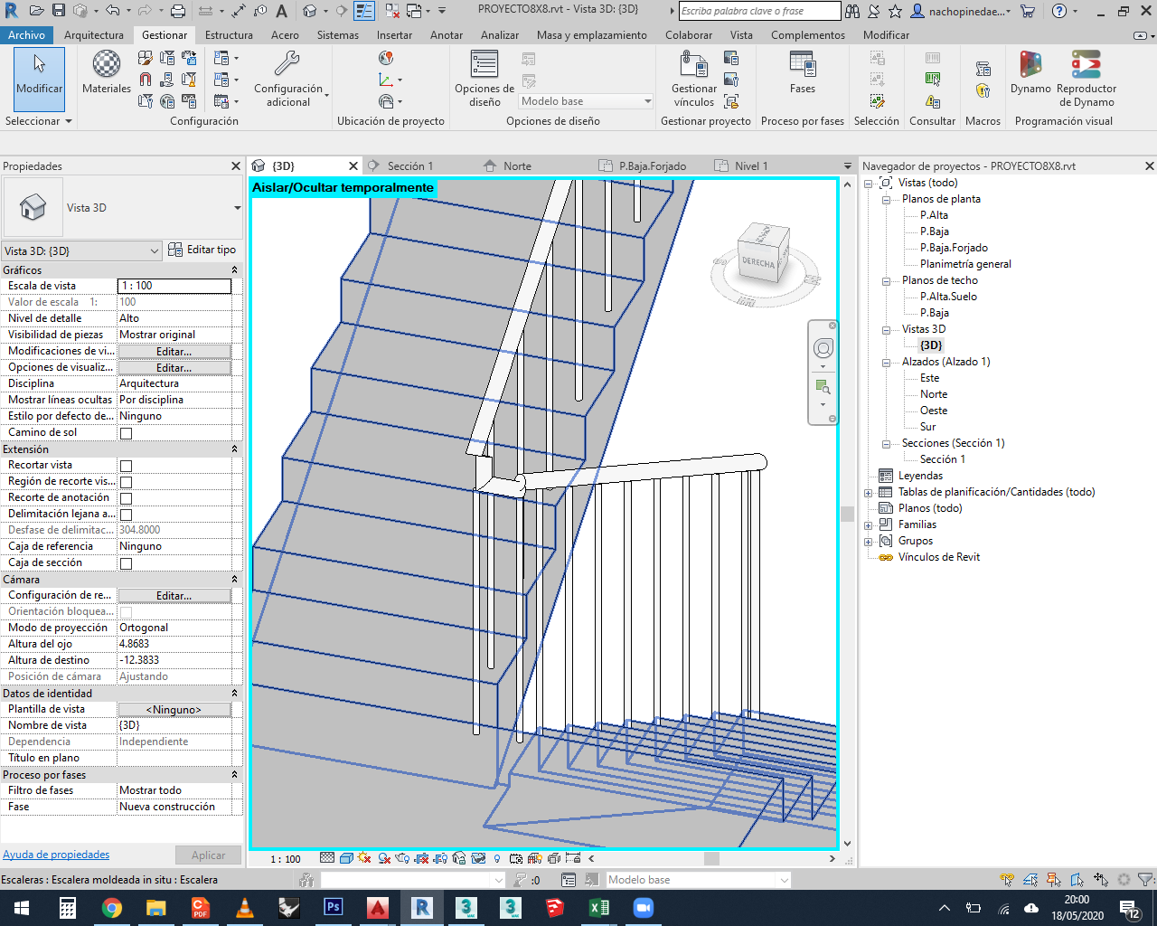 railing in stairs - Autodesk Community