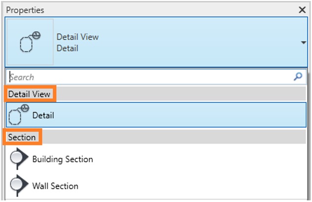 Solved: Difference between Section-Section and Section-Detail View ...